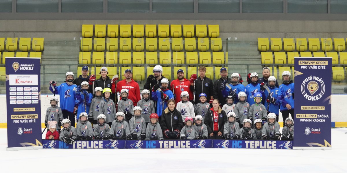 Již tento čtvrtek! Náborová akce Týden hokeje v Teplicích | HC Teplice